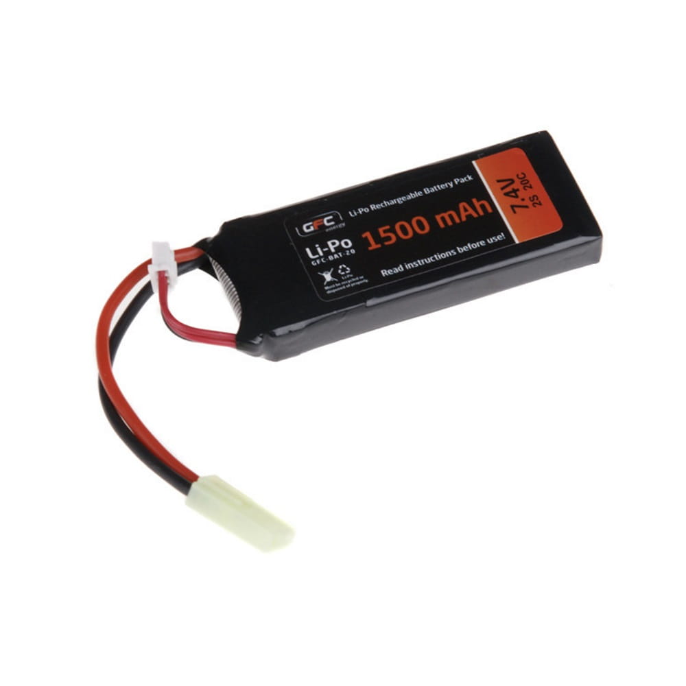 Akumulator LiPo 1500 mAh 7,4V 20/40C GFC20 - sklep Morowo.com.pl